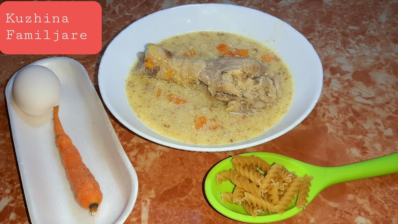 Supë me mish pule e perime ! - Chicken soup - YouTube