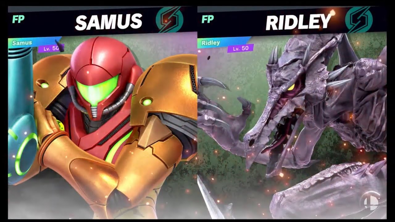 Super Smash Bros Ultimate Amiibo Fights: Samus Vs Ridley - YouTube