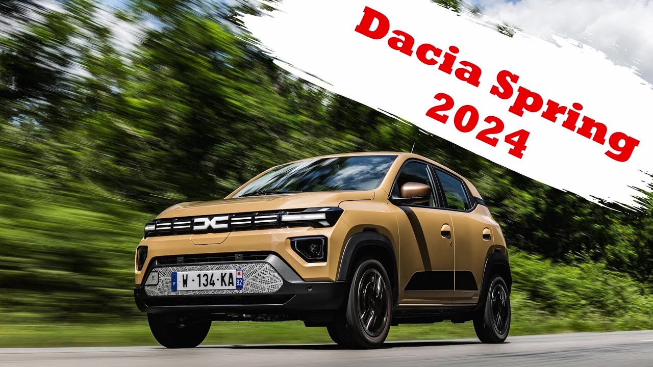 Test Dacia Spring facelift | 2024 | Elektromobil za 414 900 Kč | CZ/SK ...