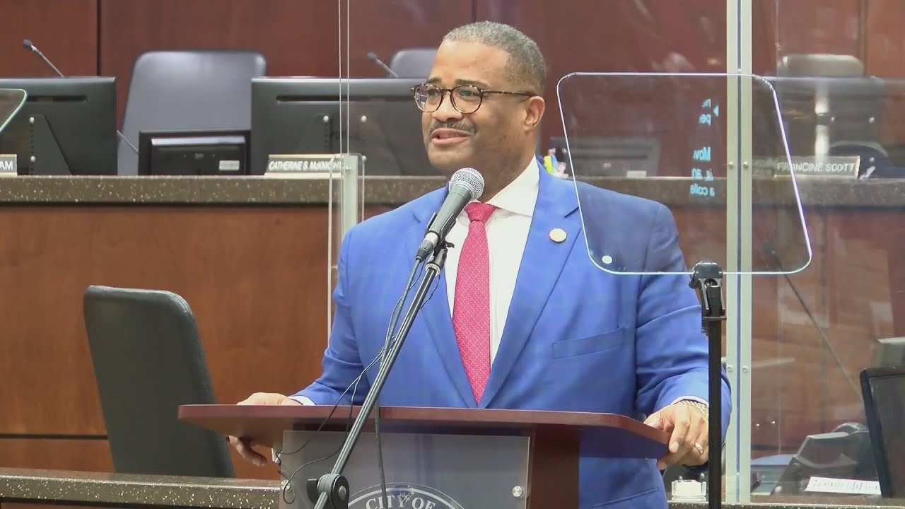 Mayor Johnson gives first State of the City Address for 2024 - YouTube