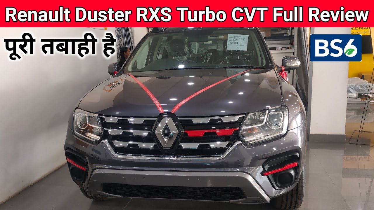 Renault DUSTER RXS CVT 2020 Full detailed Review in Hindi / Renault ...