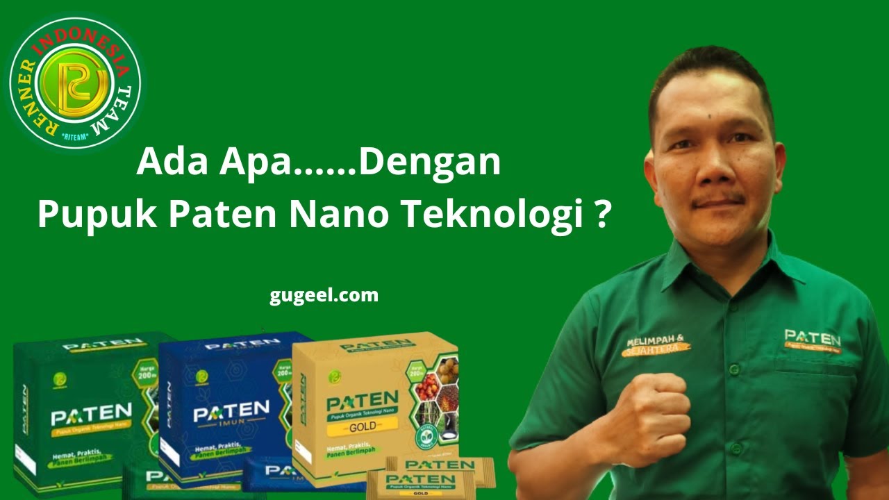 Ada Apa Dengan Pupuk Paten Nano Teknologi - YouTube