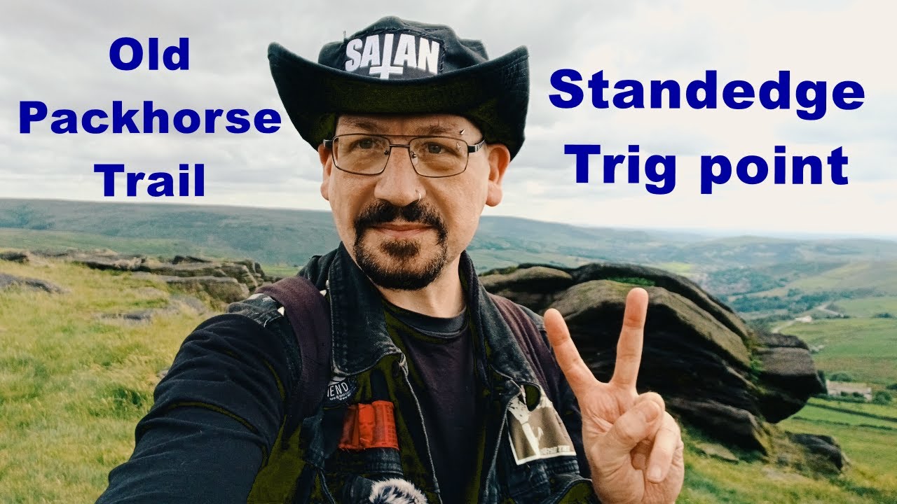 Packhorse trail and Standedge trig point - YouTube