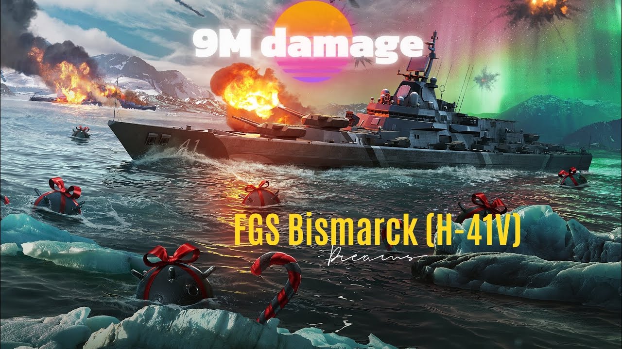 MW FGS Bismarck (H-41V): One of the most powerful battleships in WWII 💀 ...
