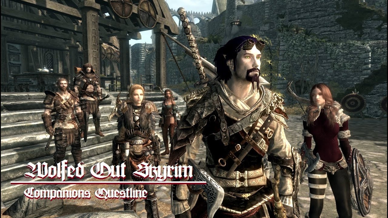 Skyrim Modded - Ep. 9, Companions part 1 - YouTube