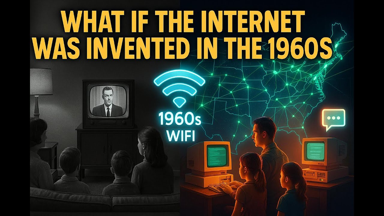 What If the Internet Was Invented in the 1960s? | Retro Future Tech ...