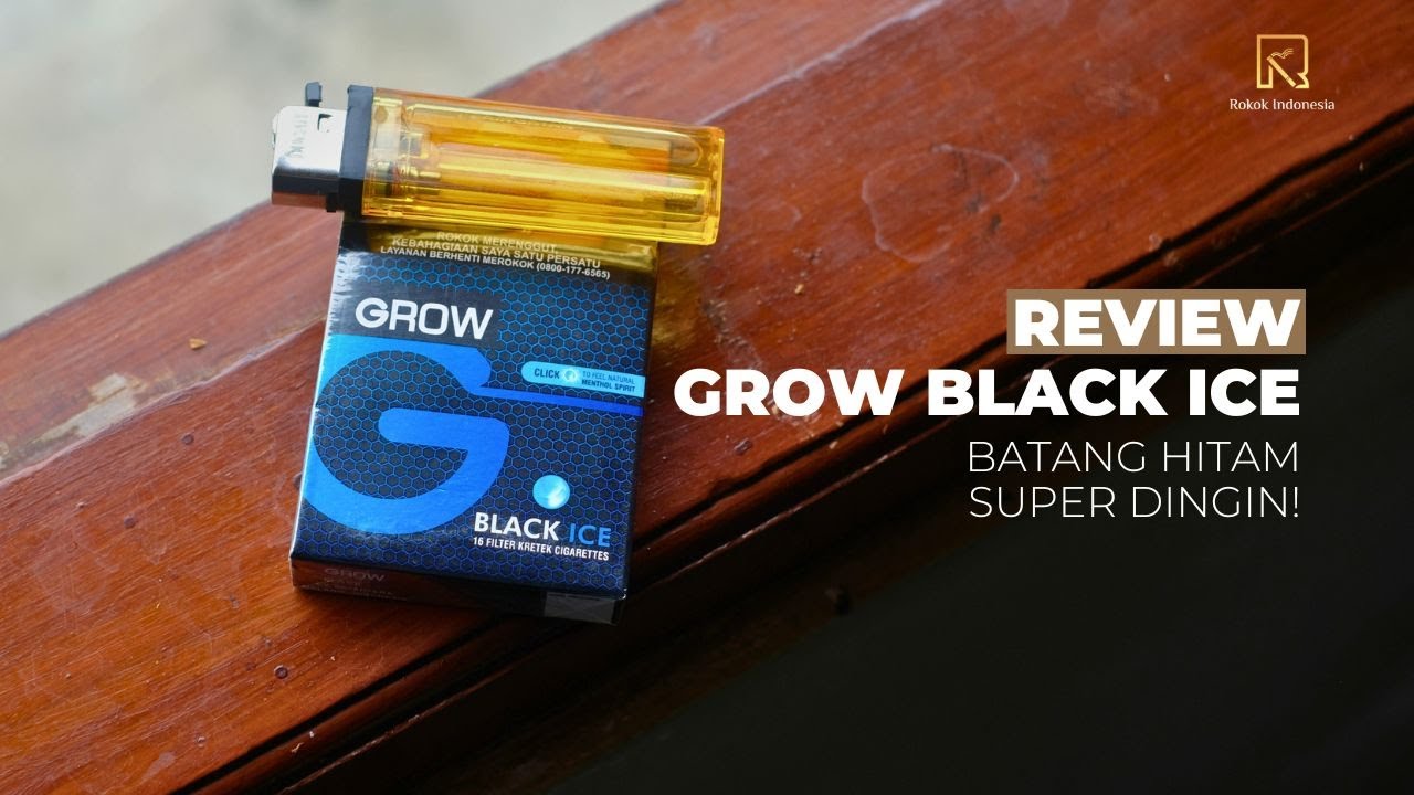 Review Grow Black Ice | Rokok Indonesia - YouTube