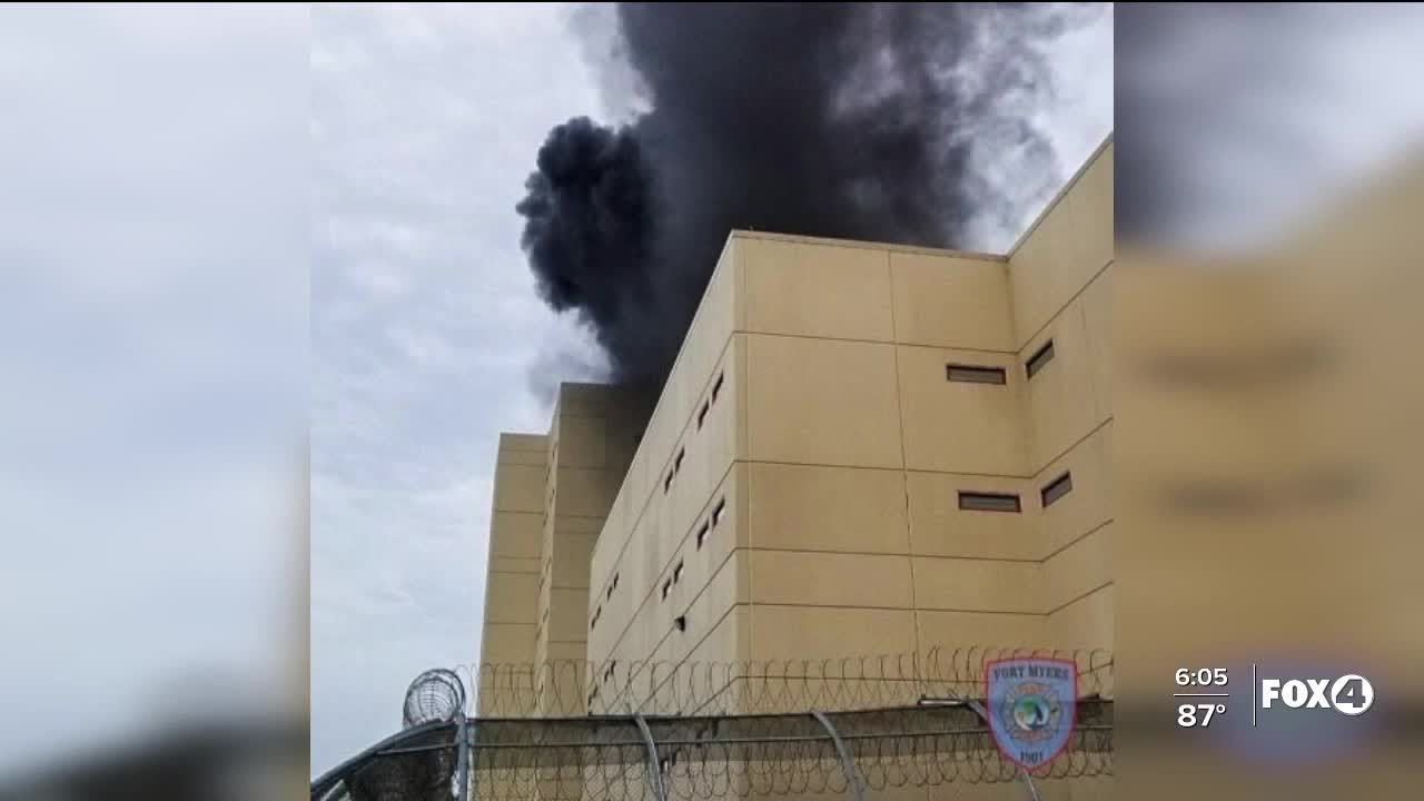 NAACP visits Lee County Jail after fire - YouTube