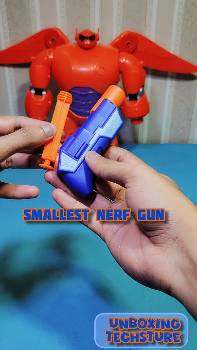 World's smallest Nerf gun: pocket-sized power! (Nerf super soaker) - YouTube