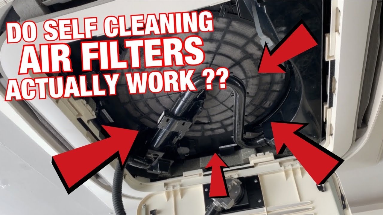 DO SELF CLEANING AIR FILTERS WORK ??? HVAC UK - YouTube