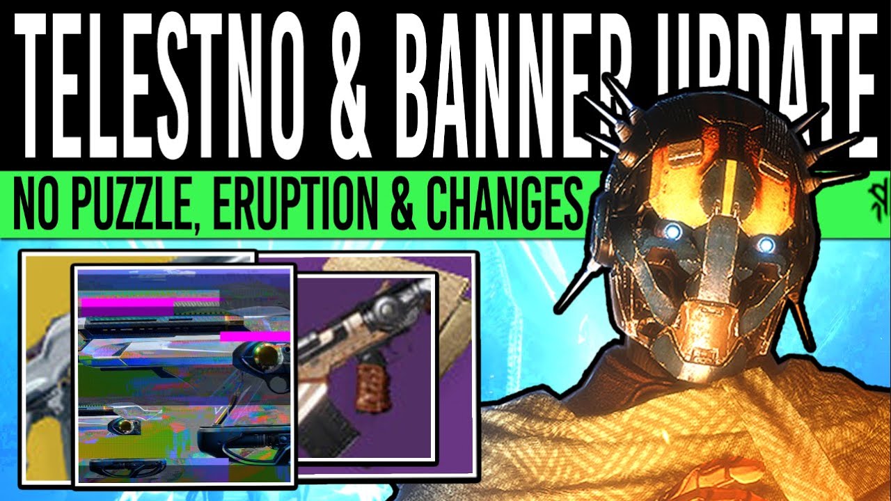 Destiny 2 | NO TELESTO PUZZLE & BANNER CHANGES! Next Week in D2, Last ...