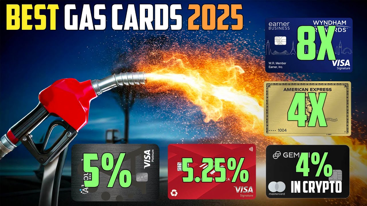 10 Best Rewards Credit Cards for Gas In 2025 - YouTube