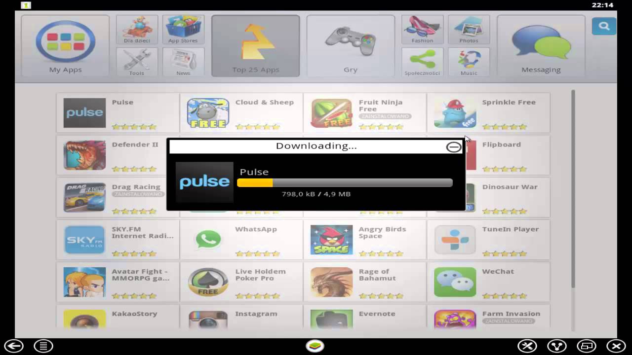 Problem z zainstalowaniem gry Pou na komputer przez program Bluestacks ...