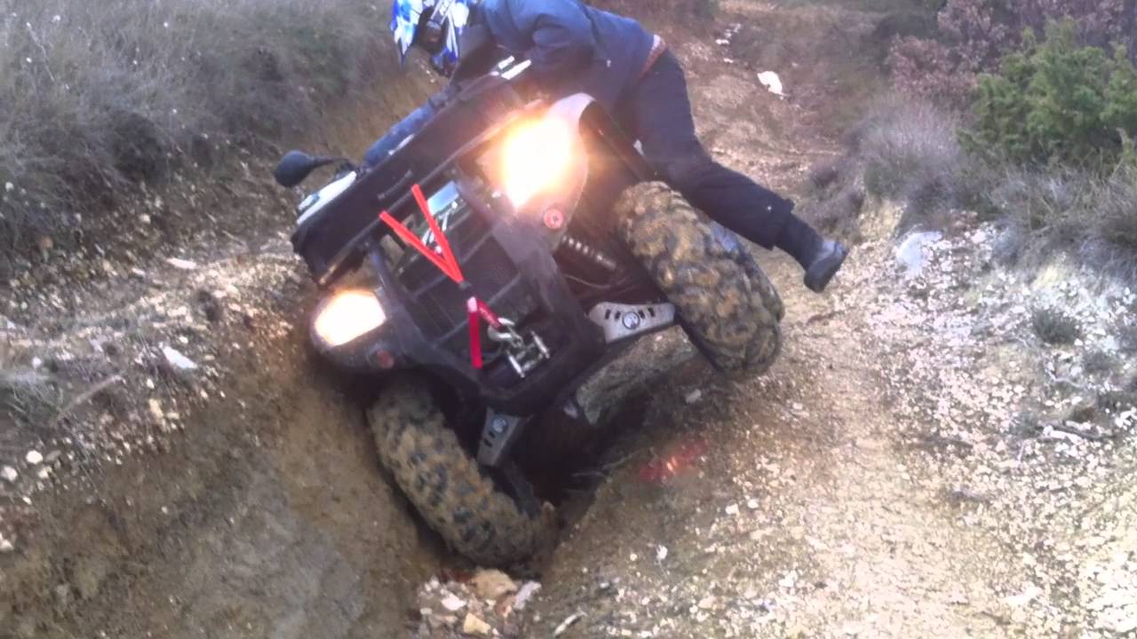 quad kymco mxu 500 - YouTube