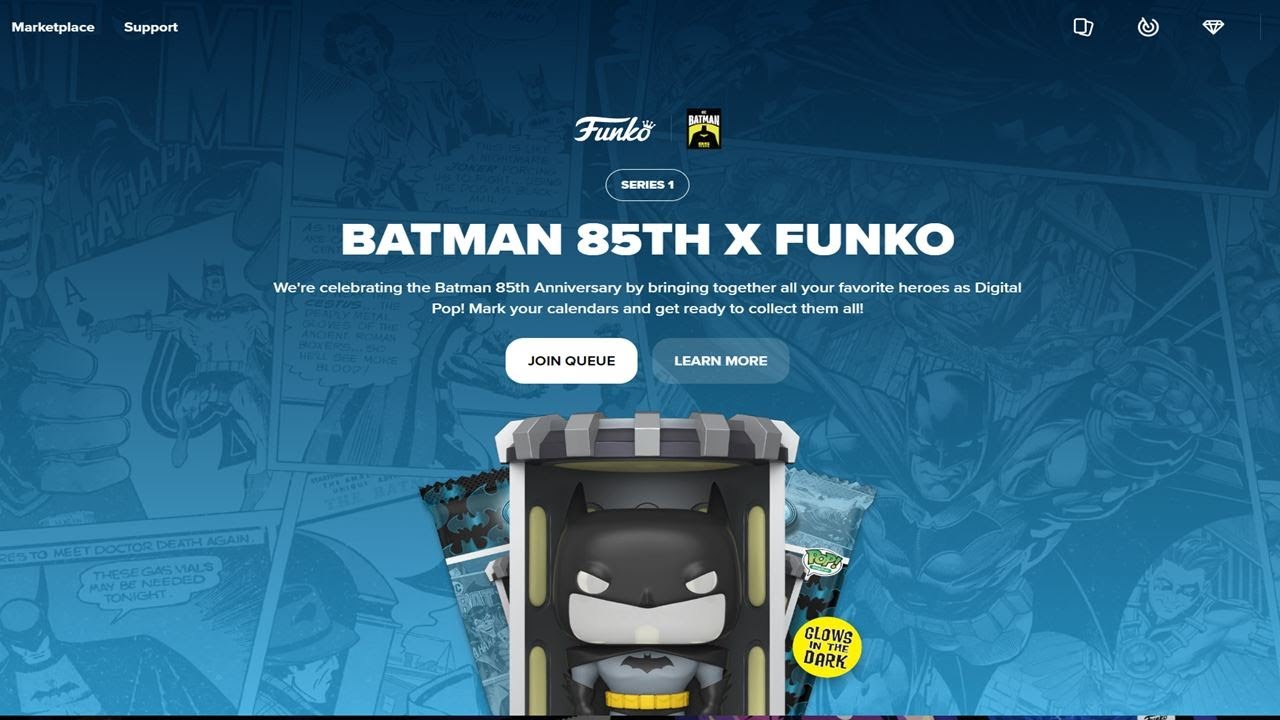 Funko Batman 85th Series 1 NFT - Drop and Reveal! - GOD PACK! - YouTube