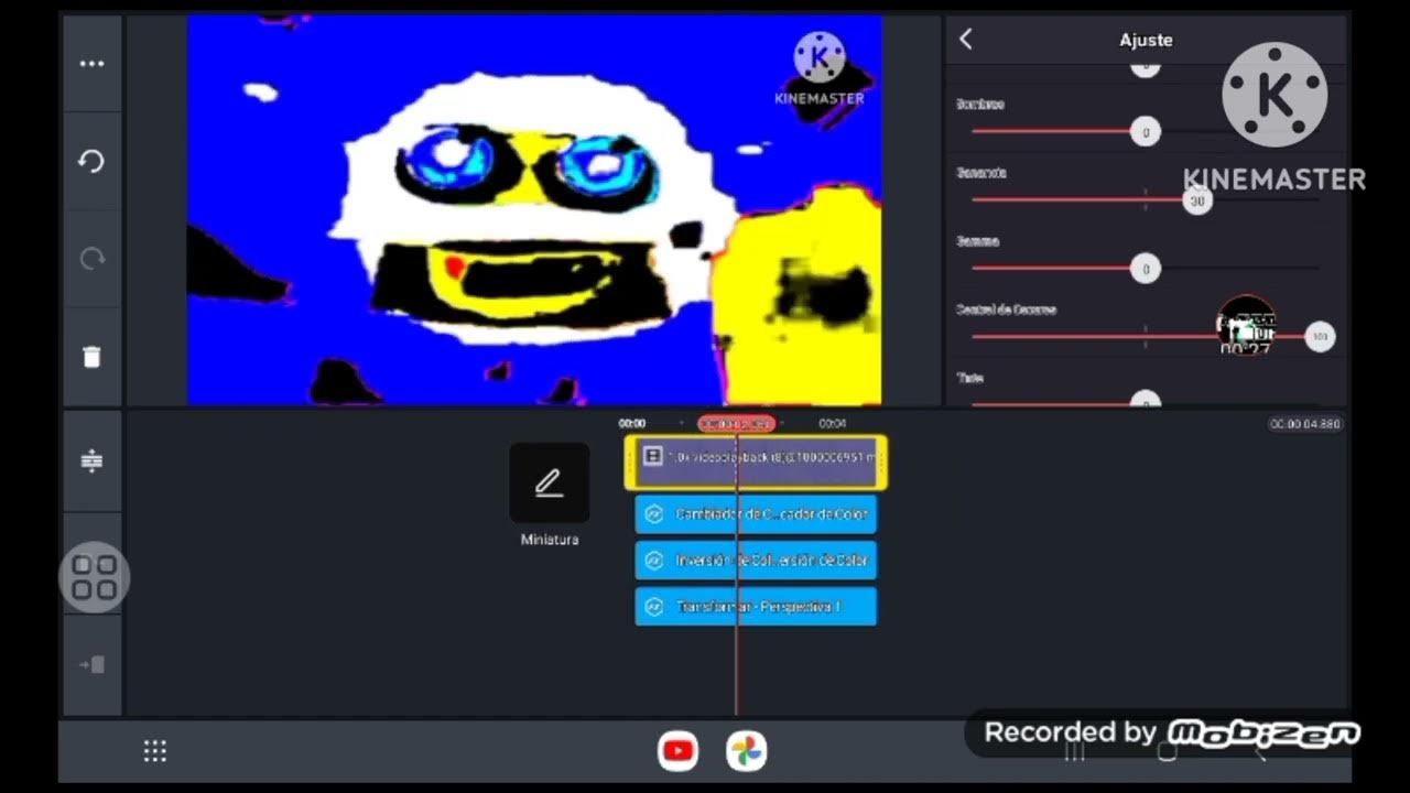 how to make g major 8 gradient map on kinemaster - YouTube