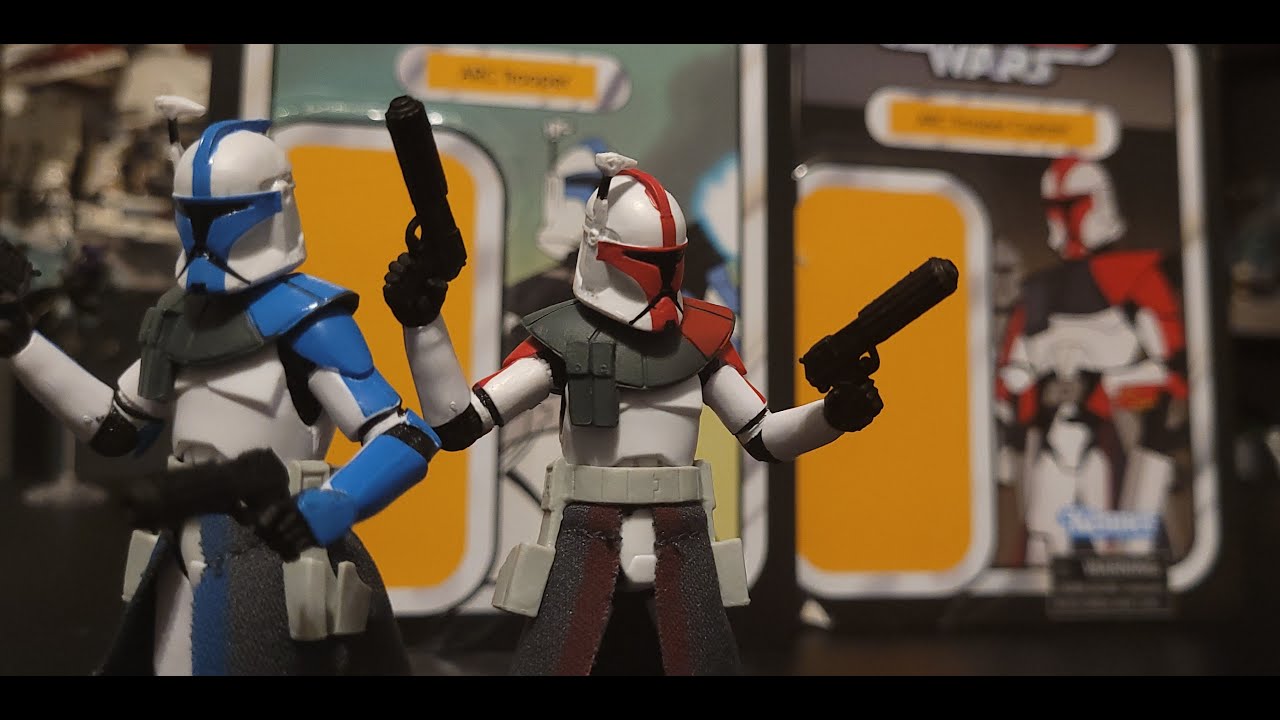 Star Wars The Vintage Collection - ARC Trooper and ARC Trooper Captain ...