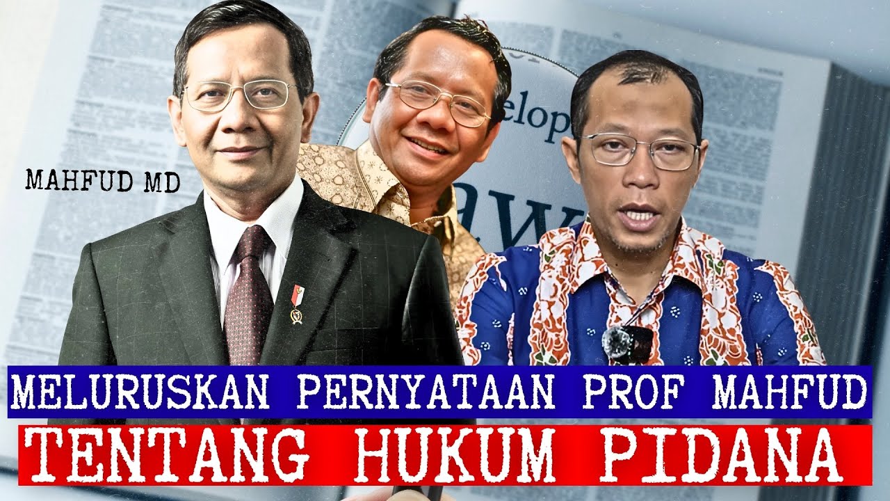 MELURUSKAN PROF MAHFUD MD - YouTube