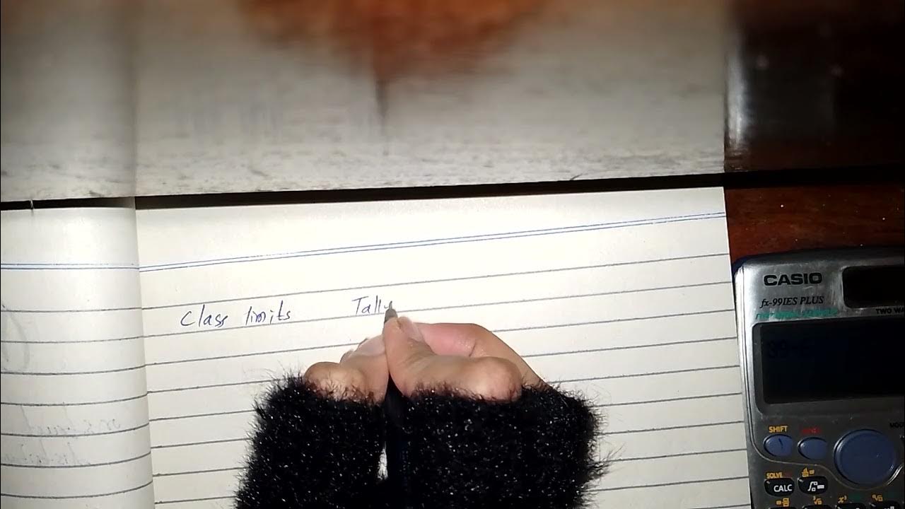 course code 4485 ,lecture no 2 , frequency distribution, part 2, unit no 2 - YouTube