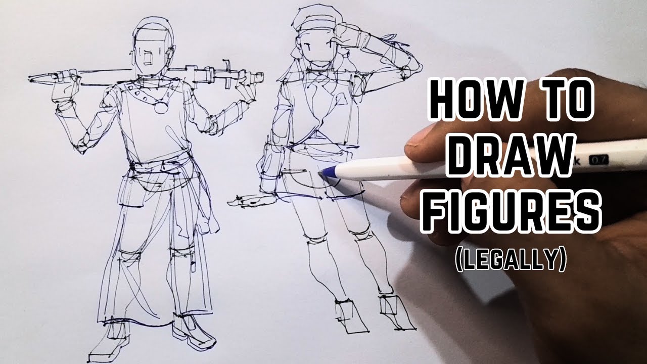 How to Draw Figures Step-by-step Like a Law-Abiding Citizen - YouTube