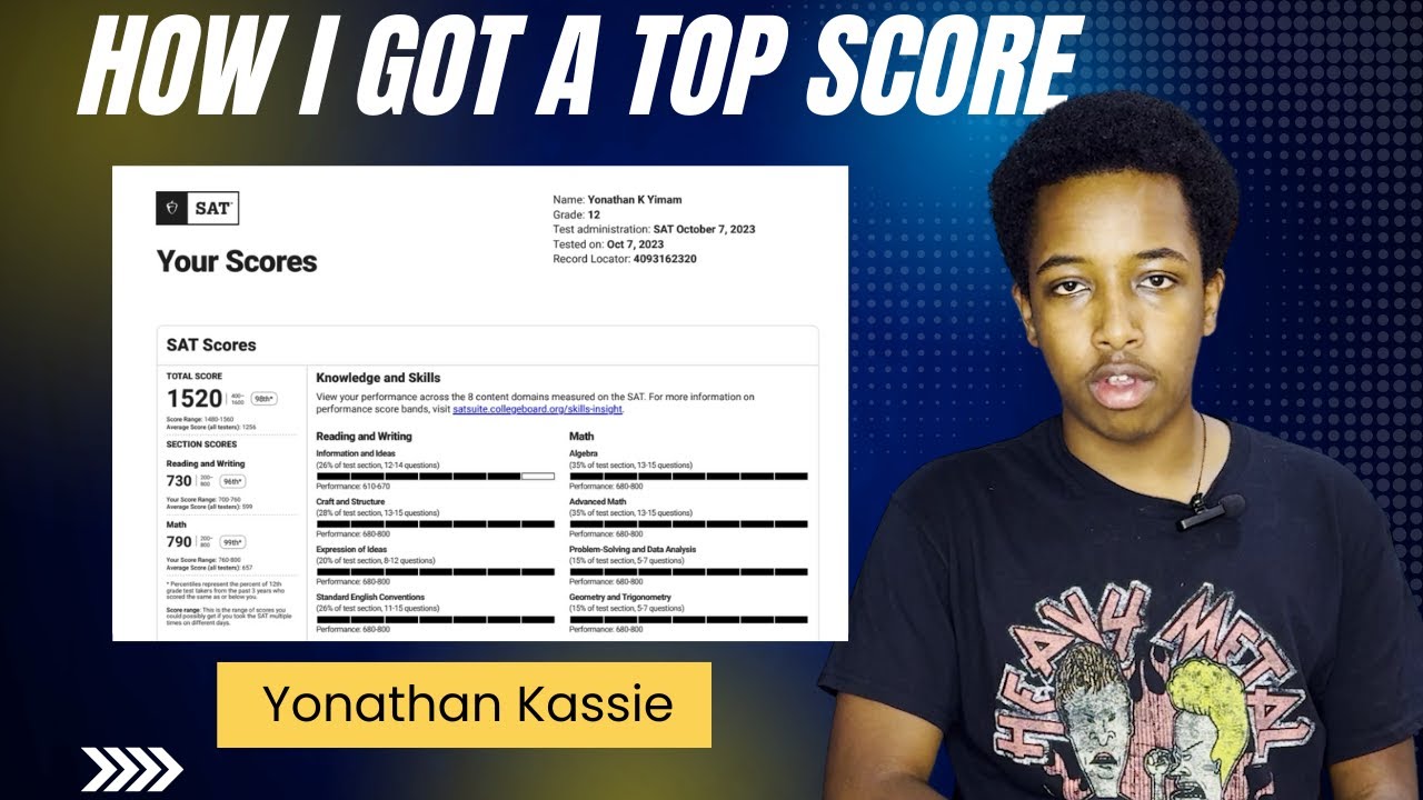 SAT Top-scorers series: ECP Tutor Yonathan shares how he got a top ...
