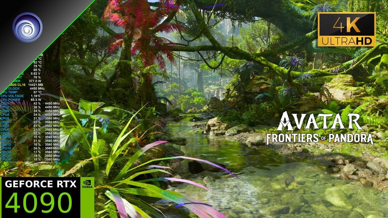 Avatar: Frontiers Of Pandora | 4K FSR 3 Frame Generation + Ray Tracing | RTX 4090 | Ryzen 7 ...