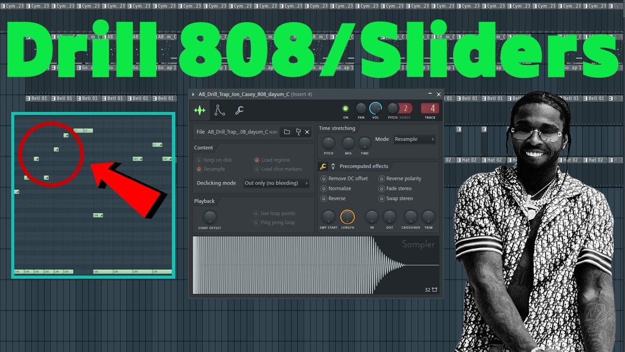 The ONLY 808 Slides Tutorial YOU Need for Making Drill (FL Studio ...