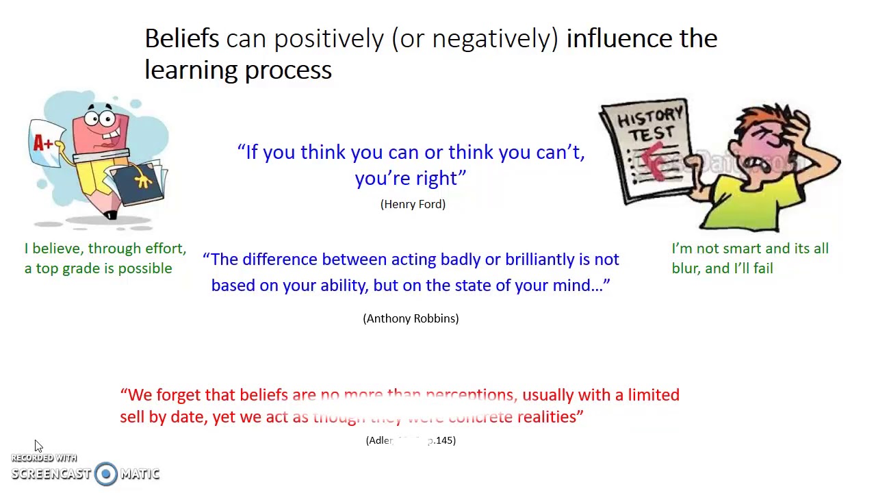 Beliefs and Perception - YouTube