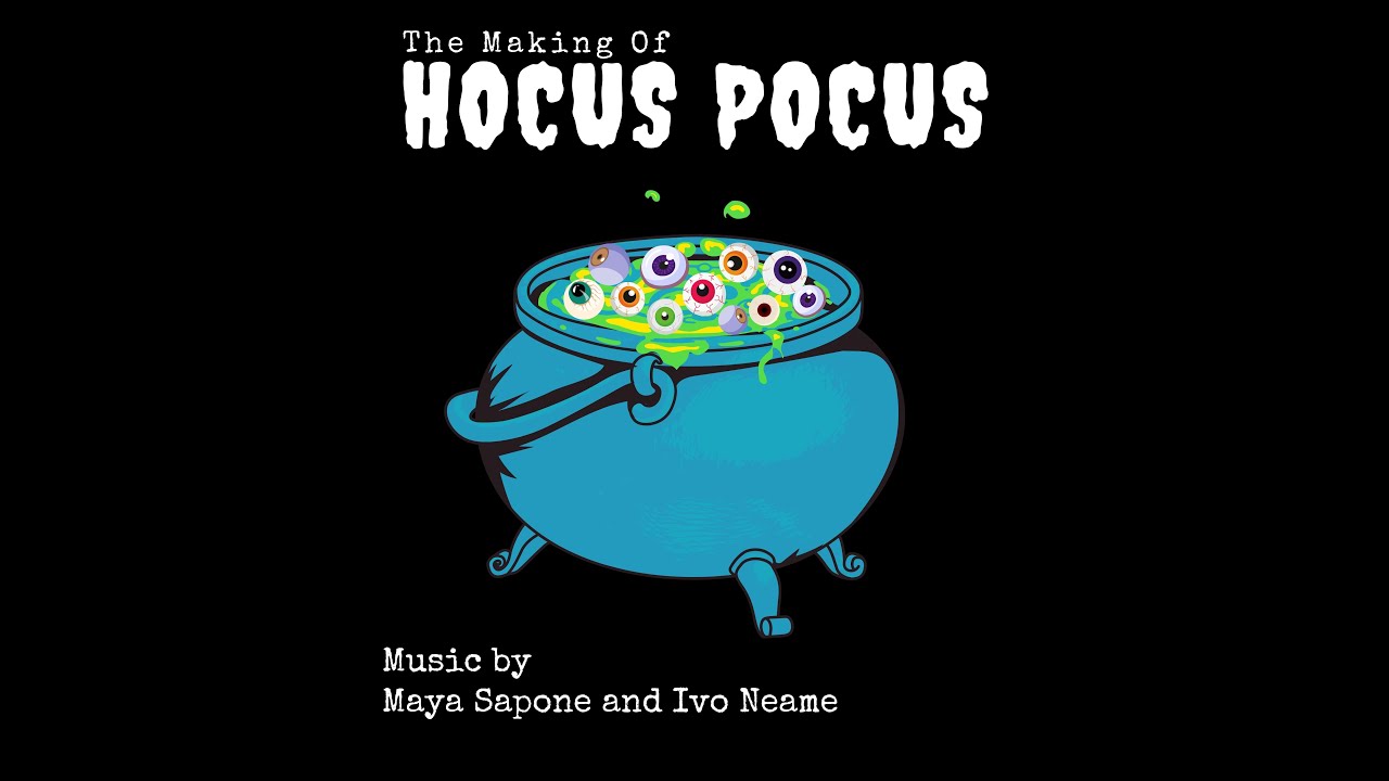 The Making Of Hocus Pocus: POT (Maya & Chiara) Halloween Song - YouTube