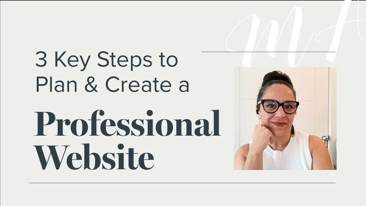 3 Key Steps to Plan and Create a Professional Website (for Women in ...