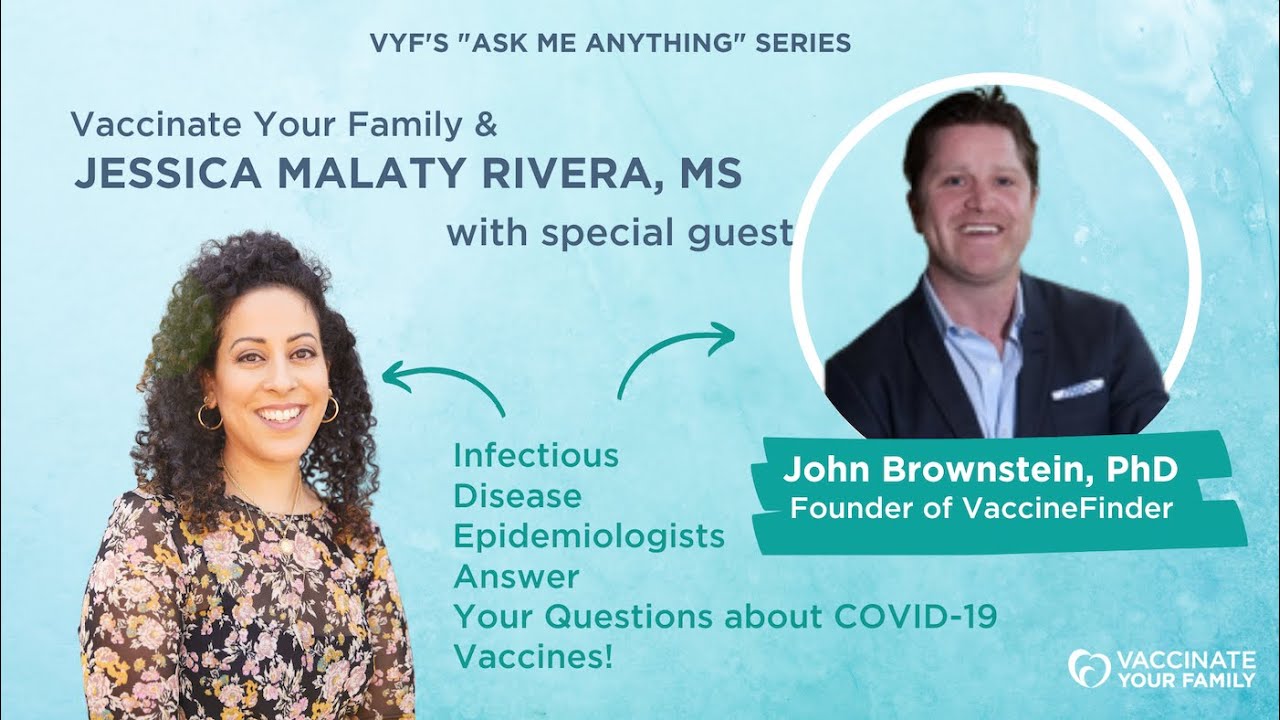Live Q&A on COVID-19 Vaccines with Jessica Malaty Rivera and Dr. John ...