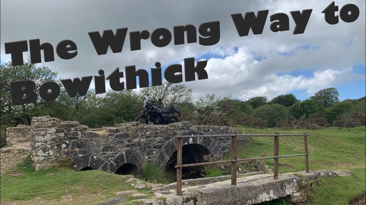 The Wrong Way To Bowithick On The Royal Enfield Himalayan - YouTube