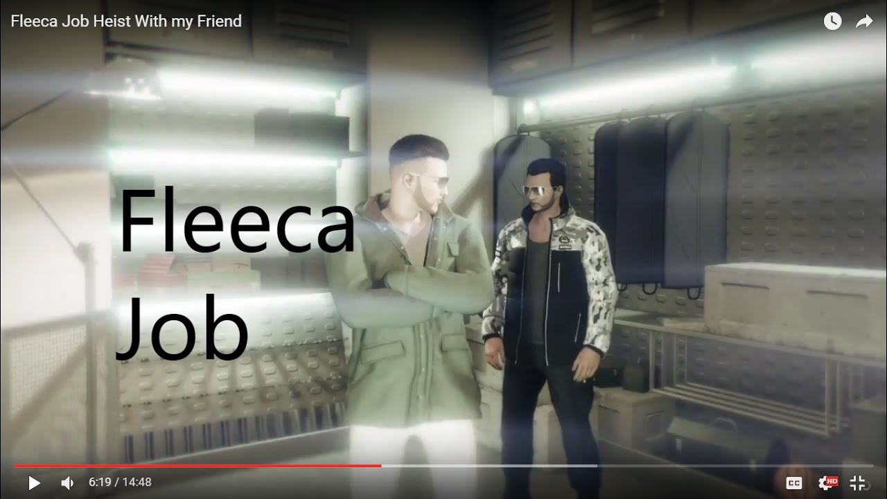 Fleeca Job Heist With my Friend - YouTube