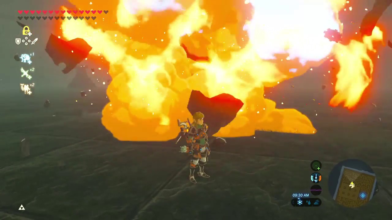 BOTW Guardian Death Collection - YouTube