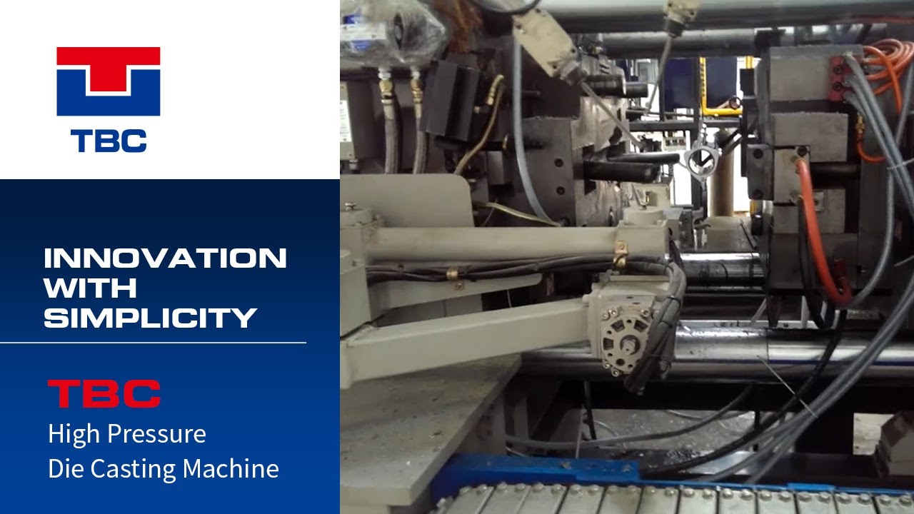 High Pressure Die Casting Machine With Sprayer and Extractor - TBC ...