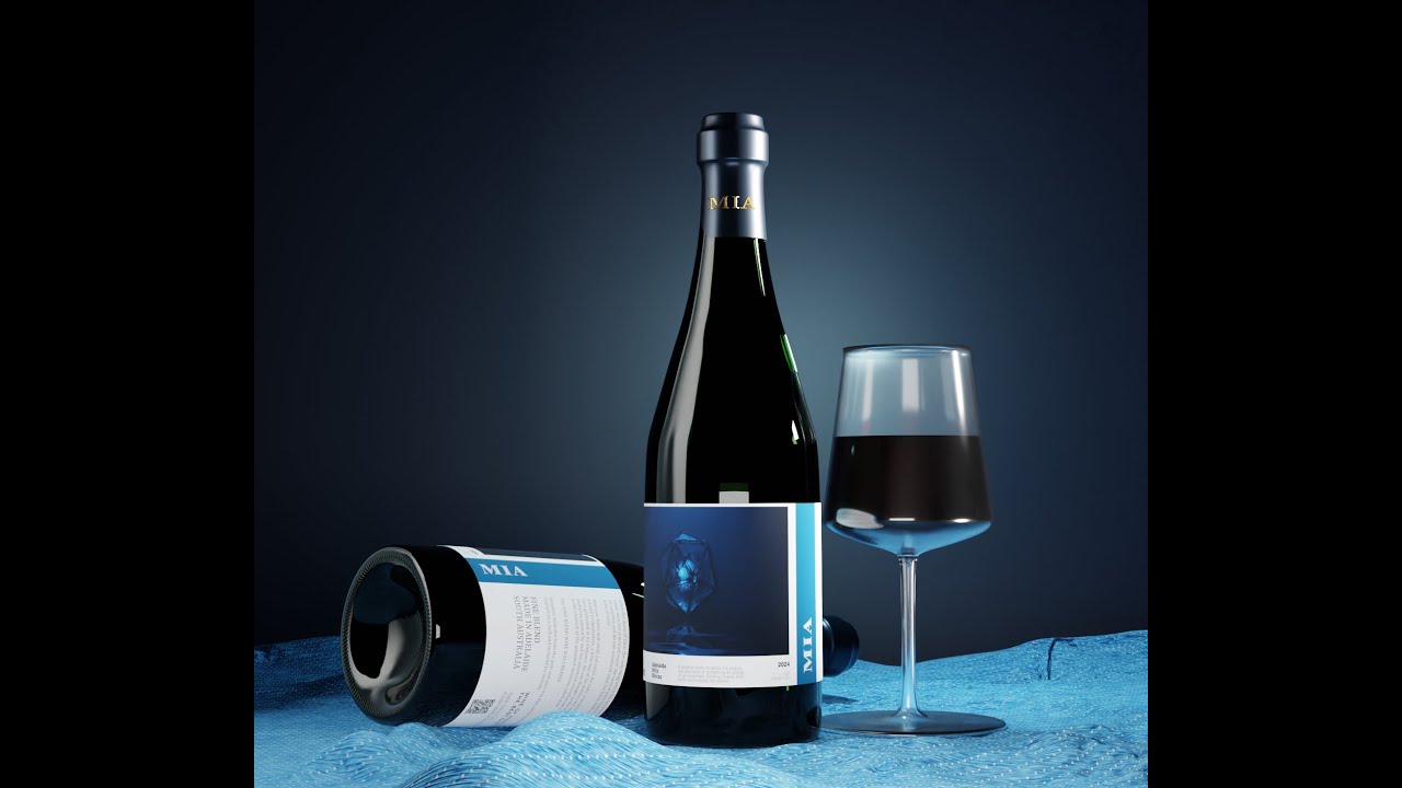3D wine animation - YouTube