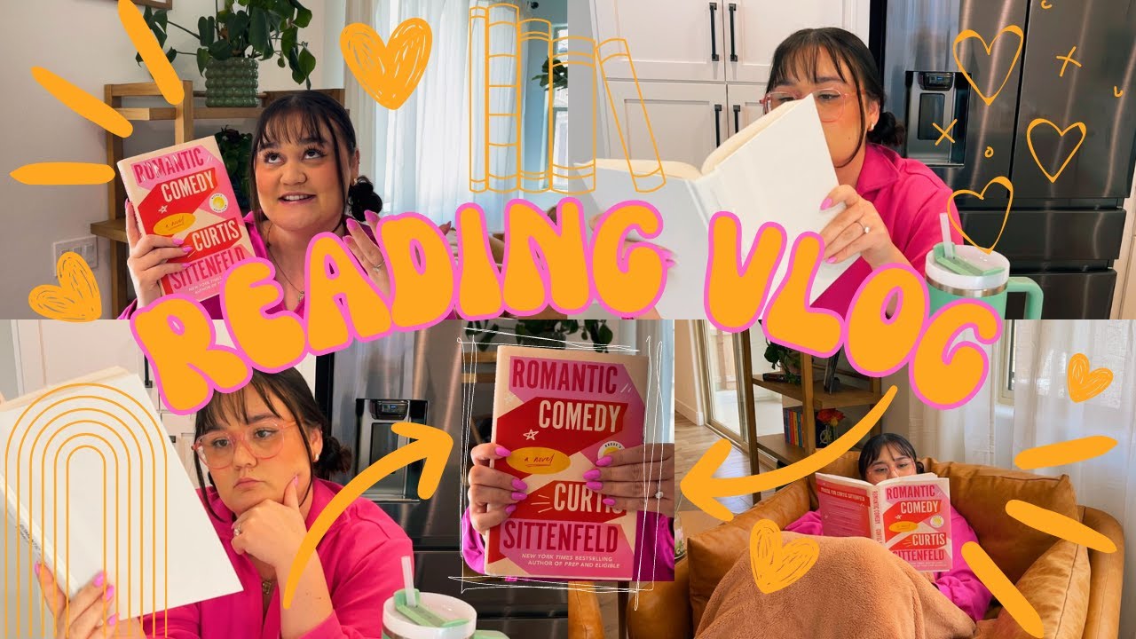 READING VLOG (ROMANCE EDITION) book: romantic comedy - YouTube