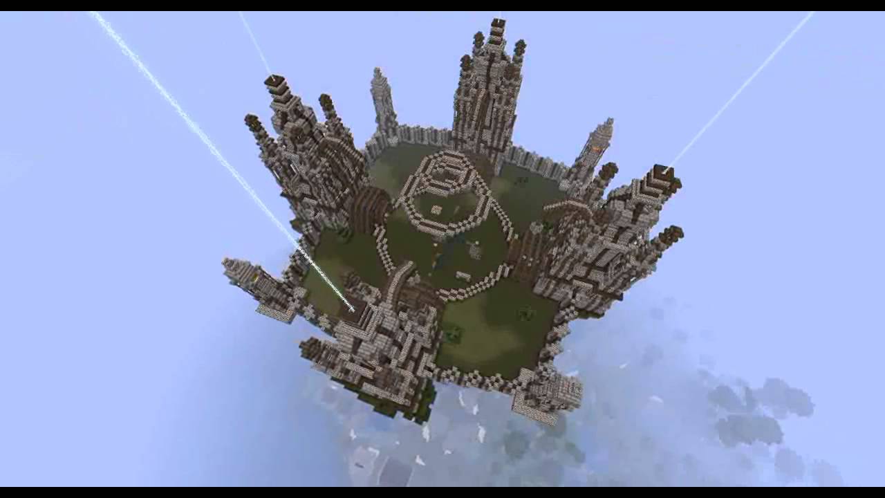 Minecraft, First Timelapse video, Part 2 - Building Server Spawn - YouTube