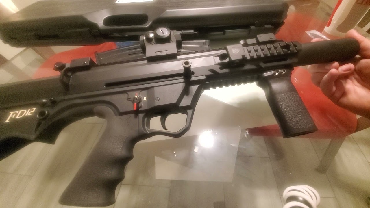 Black Aces (Hunt Group) FD12 Bullpup review (Left Handed) - YouTube