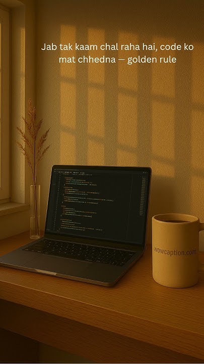 Golden Rule of Coding 💻☕ #codinglife #goldenrule #compilation #coders #dailyshorts #wowcaption ...