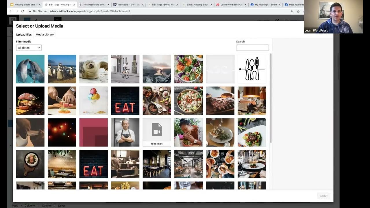 Nesting blocks and advanced block layouts - YouTube
