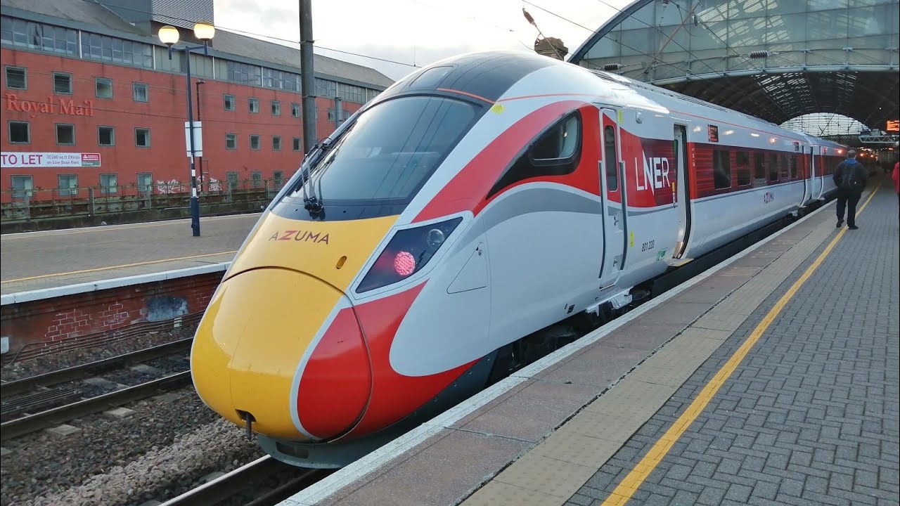 LNER AZUMA Class 801220 - YouTube