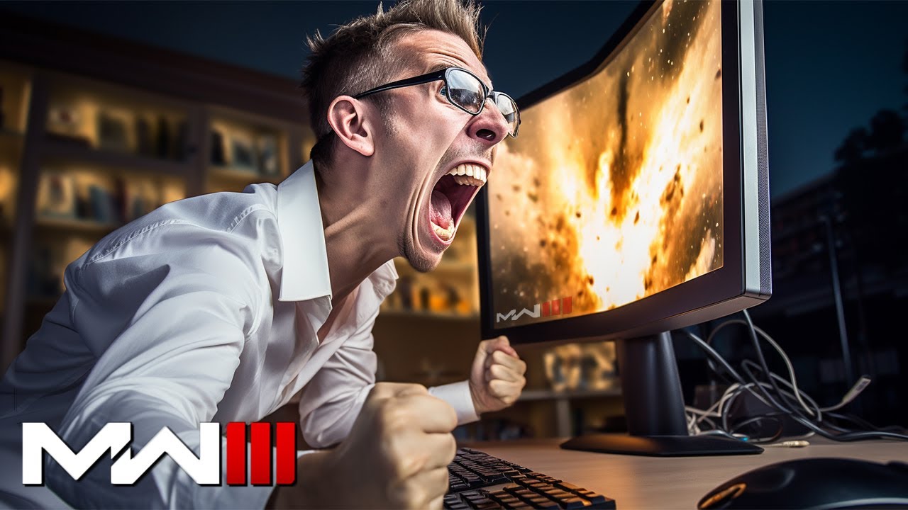"I Hope You Stub Your Toe!" MW3 Angry Gamers - YouTube