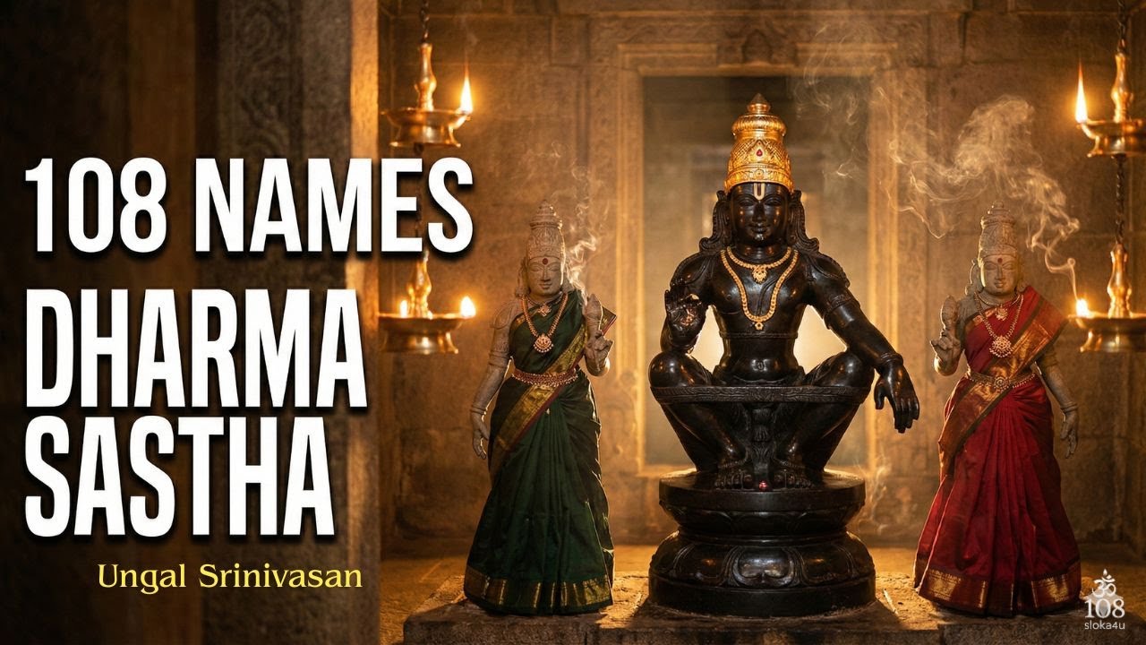 108 Names of Dharma Sastha | Powerful Ayyappa Namavali - YouTube