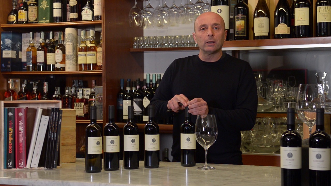 Marco Guerrini presenta la cantina Campo dei Cesari - YouTube