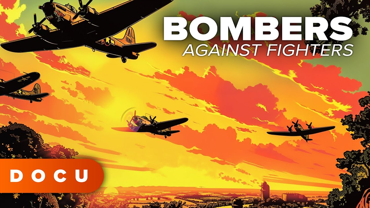 Bombers Against Fighters - Rescue Operations (RARE FOOTAGE,Archive ...