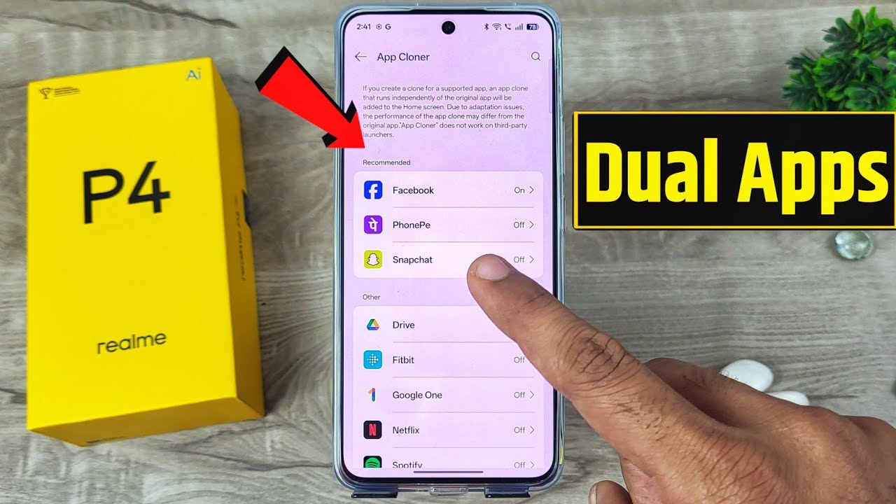 how to create dual apps in realme p4 | app cloner realme p4 - YouTube