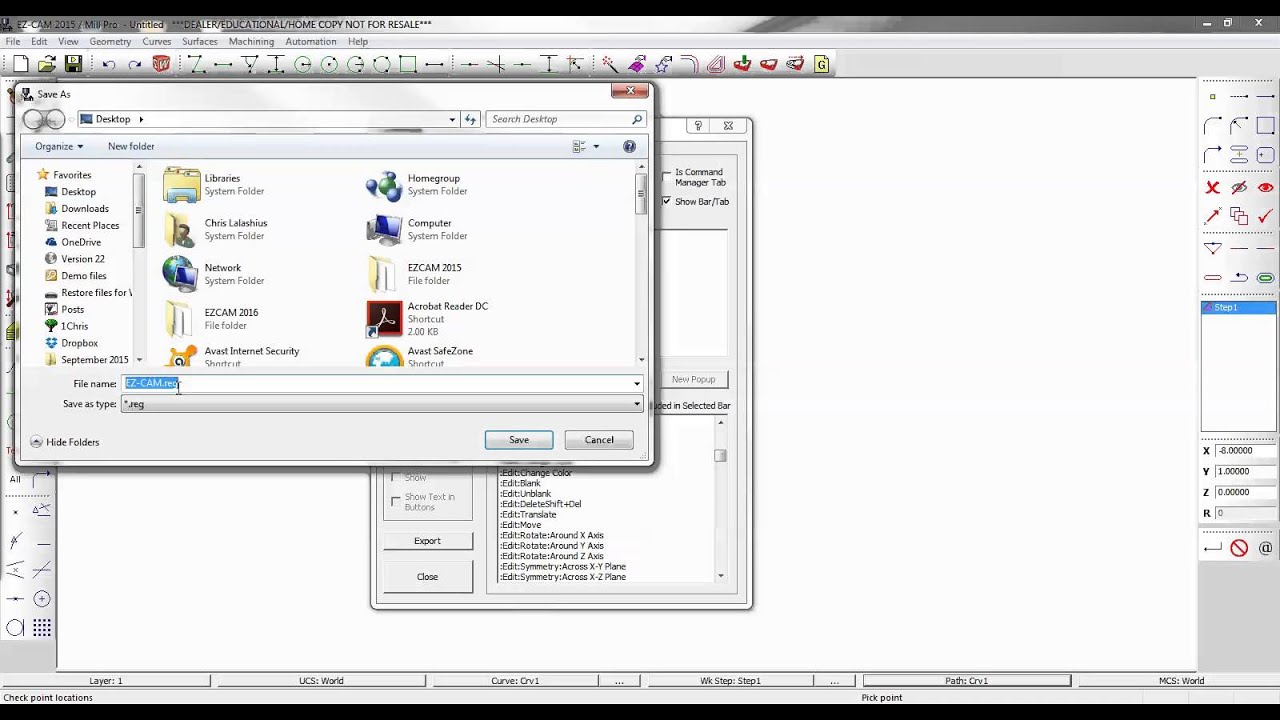 How to Customize EZ CAM Layout - YouTube