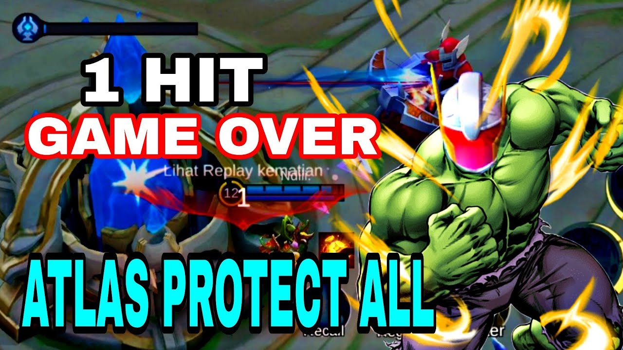 Atlas montage gameplay atlas mobile legends #atlasmobilelegendsbuild # ...