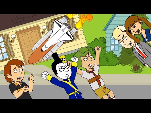 Stephanie and Evil Quico Shoot A Rocket At Samster5677/Grounded - YouTube